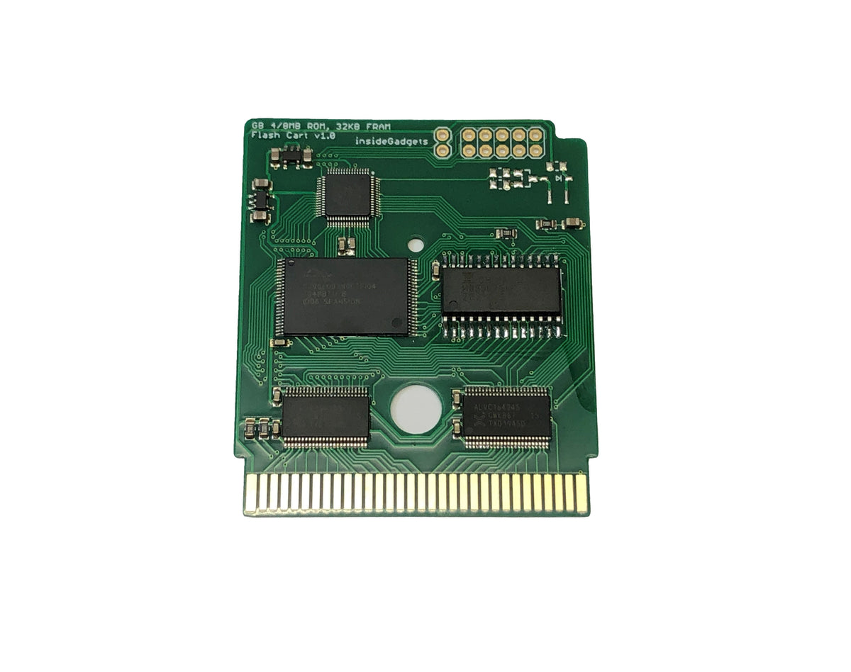 InsideGadgets Gameboy 4MB 32KB FRAM Flash Cart (Low Power) – Retro Game Repair Shop