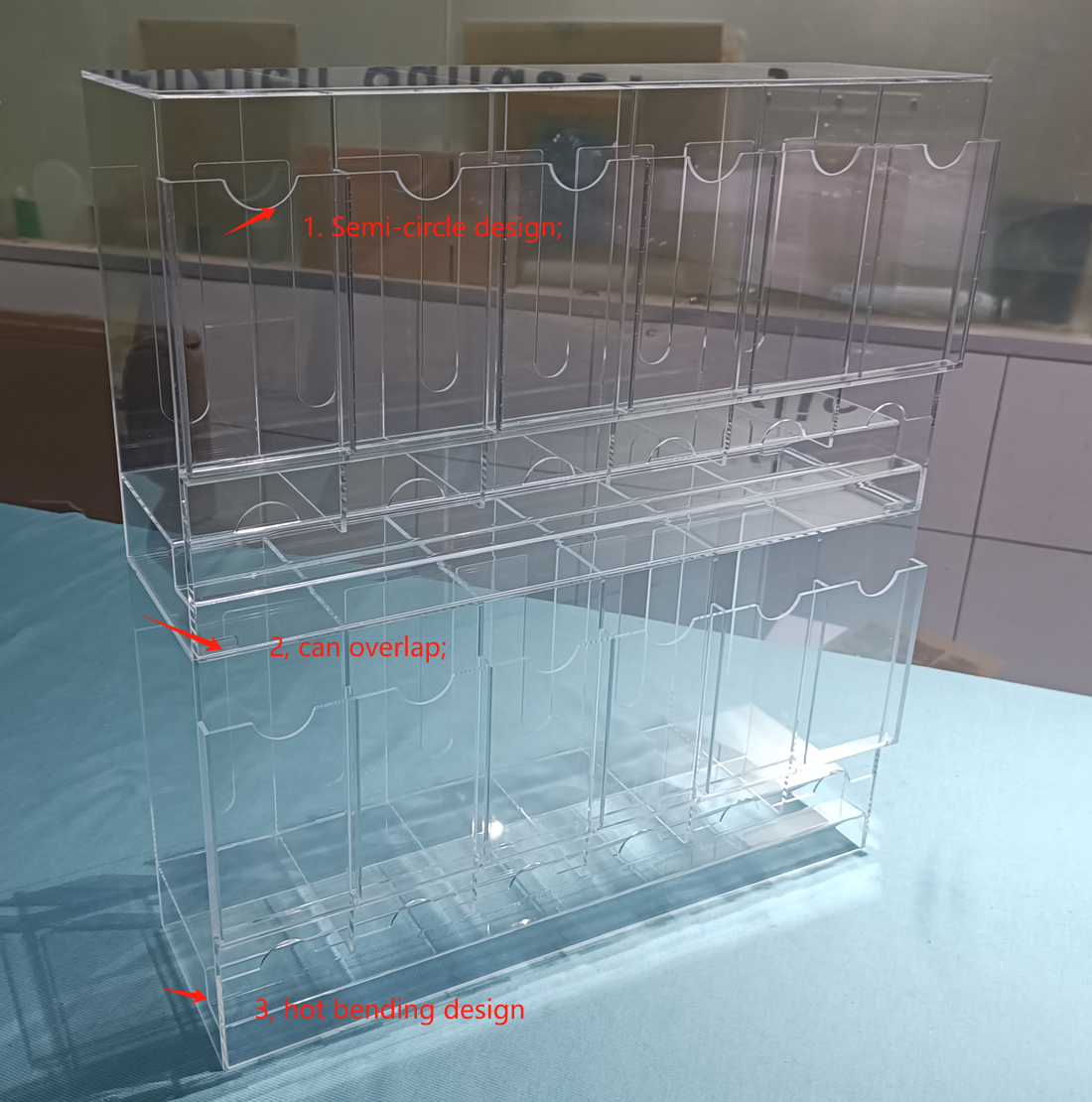 Acrylic 6 Slot Booster Pack Dispenser – Retro Game Repair Shop
