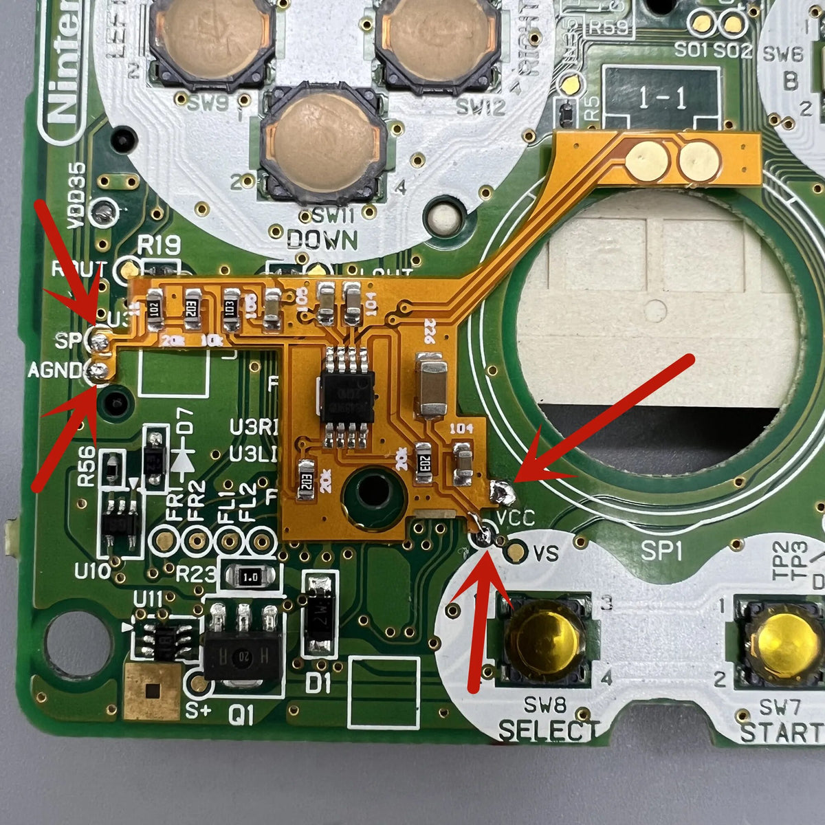 Game Boy Advance SP Audio Amp – Retro Game Repair Shop