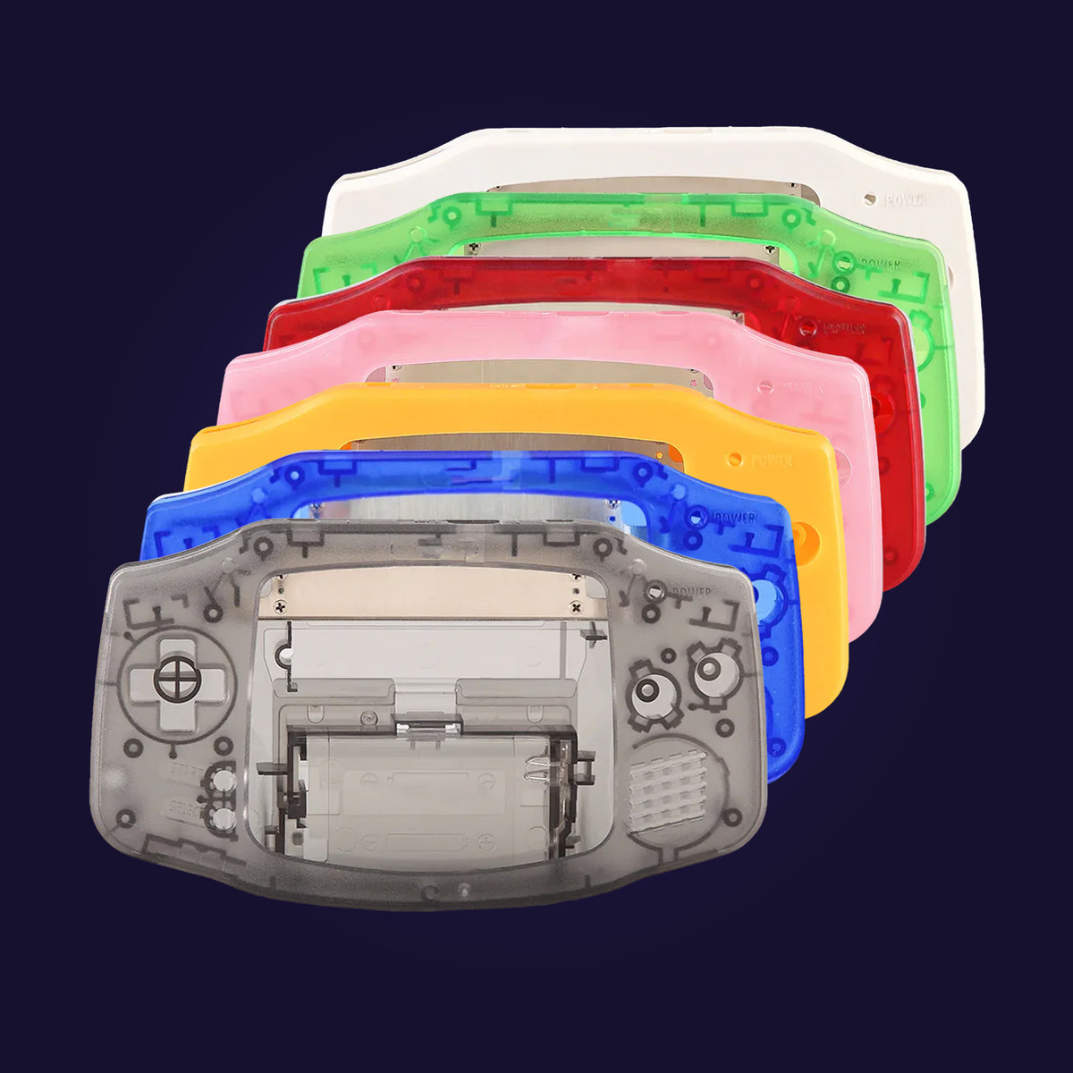 FunnyPlaying Game Boy Advance Laminated Ready Shells – Retro Game ...