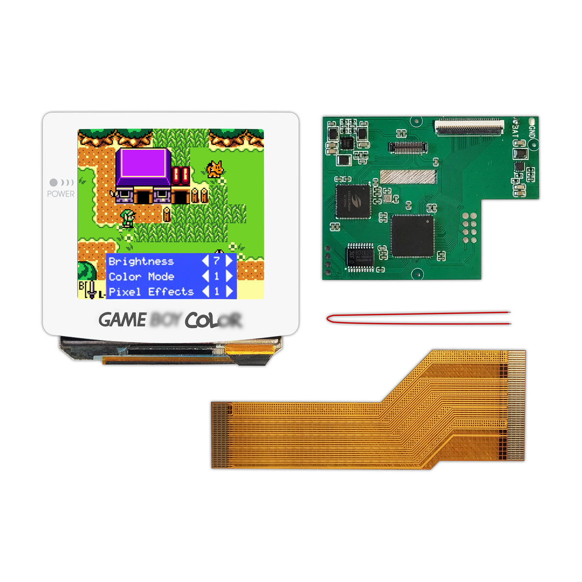 Game Boy Color OLED Backlight Kit with Touch Screen - Hispeedido ...