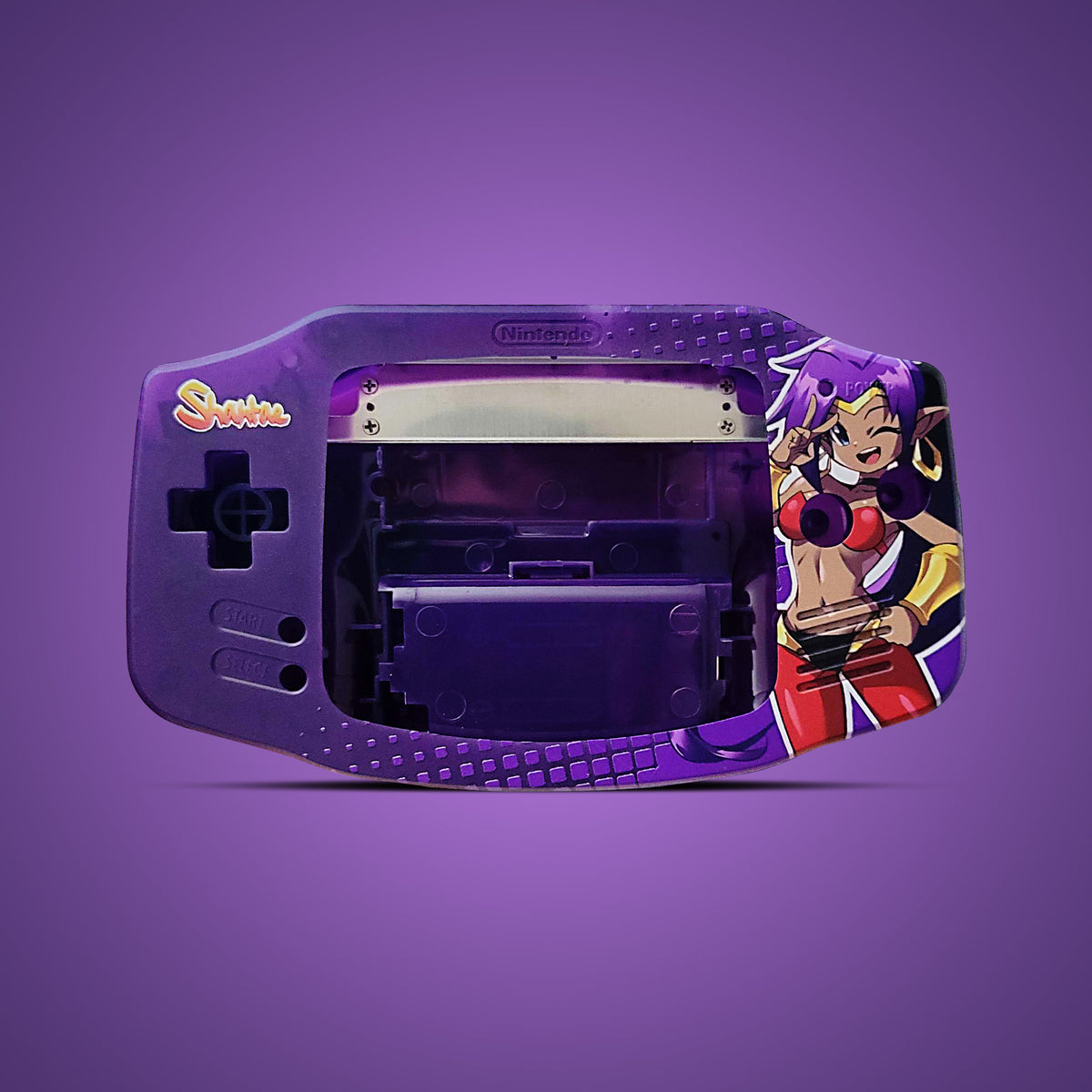 FunnyPlaying Game Boy Advance UV Printed Laminated Ready Shell - Half ...