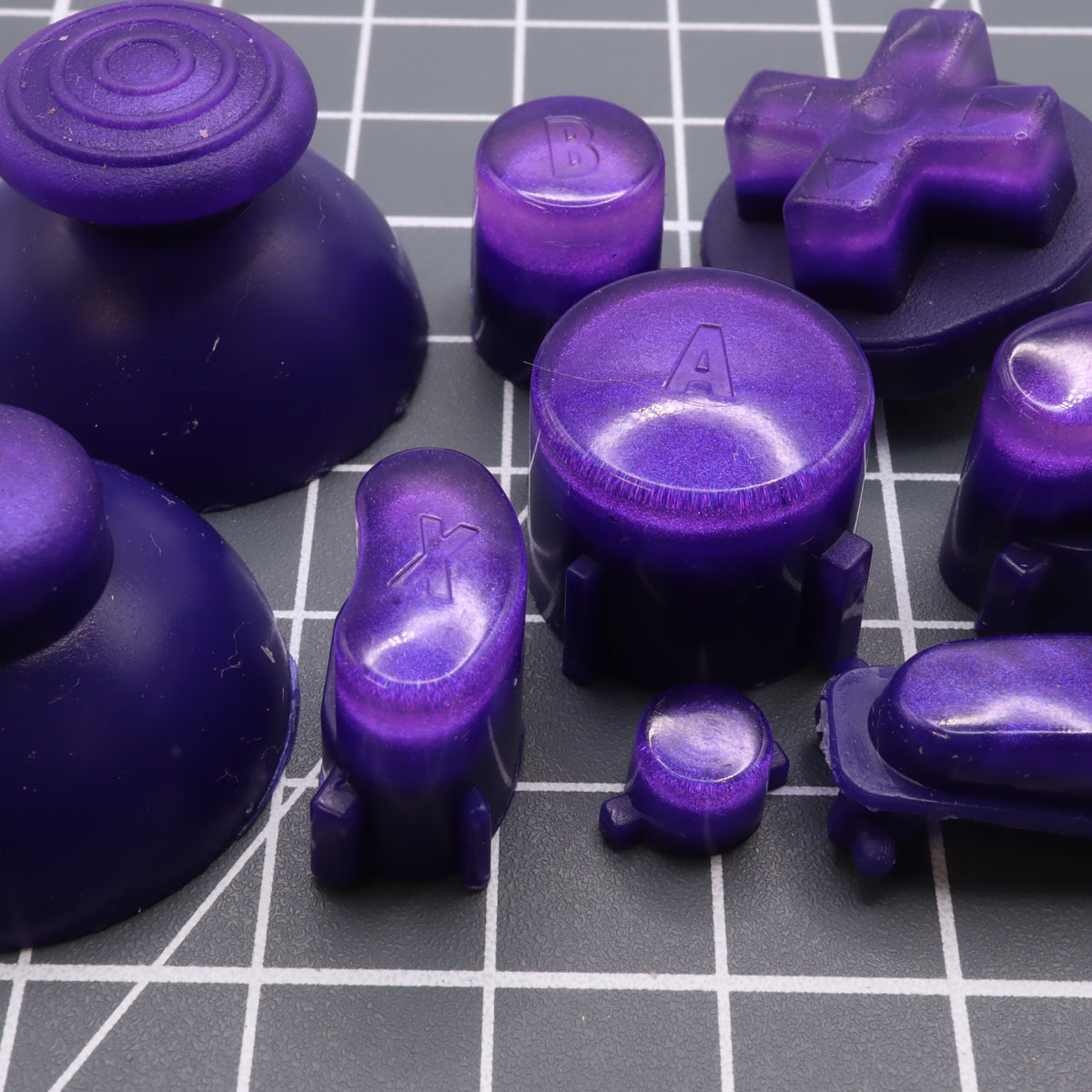 Lab Fifteen GameCube Custom Buttons Grape Candy – Retro Game Repair Shop