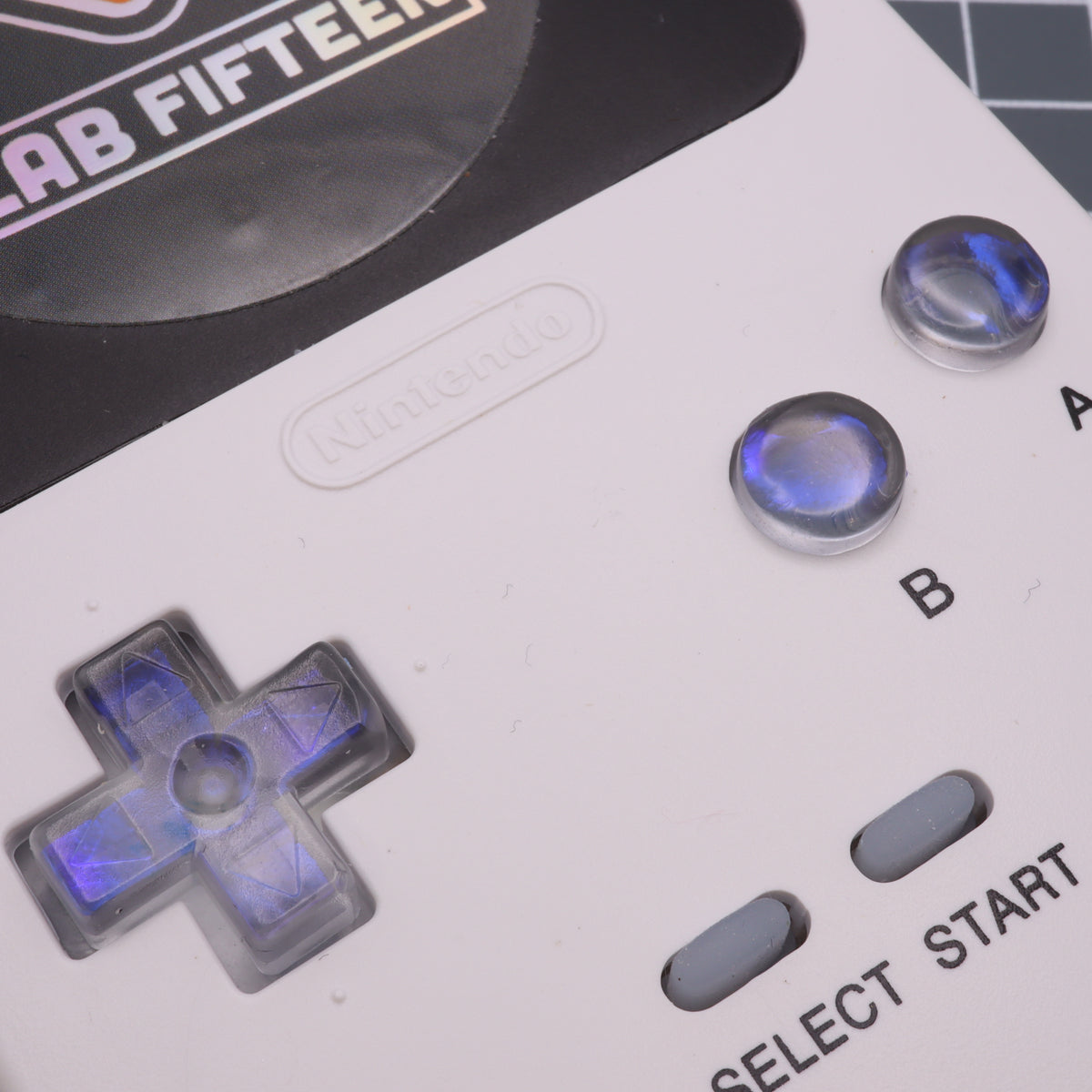 Game Boy Pocket Custom Midnight Opal Buttons – Retro Game Repair Shop