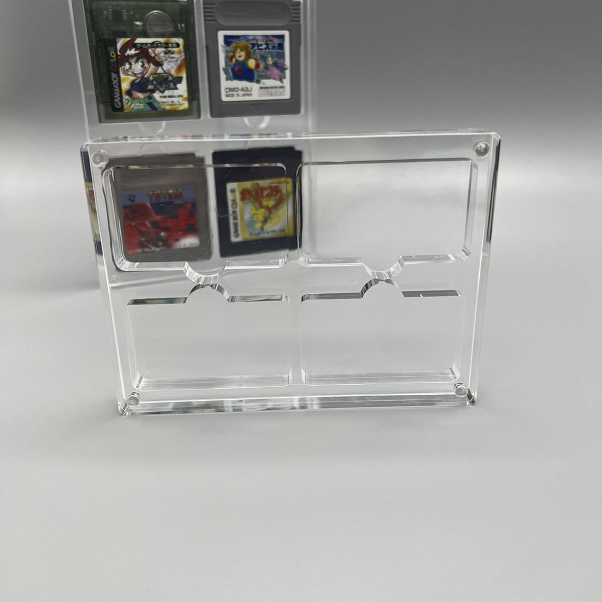 4 Slot Acrylic Magnetic Game Case for GBA – Retro Game Repair Shop