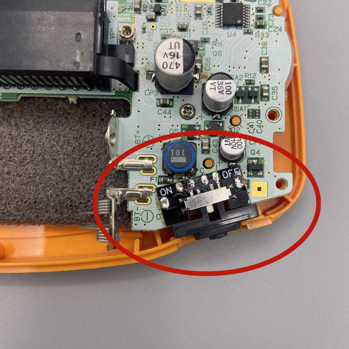 GBA Game Boy Advance Aftermarket Replacement Power Switch – Retro Game ...