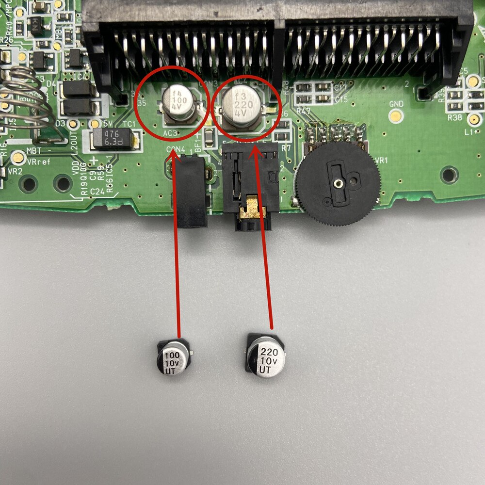 Neo Geo Pocket Color & Slim Replacement Capacitor Set – Retro Game ...