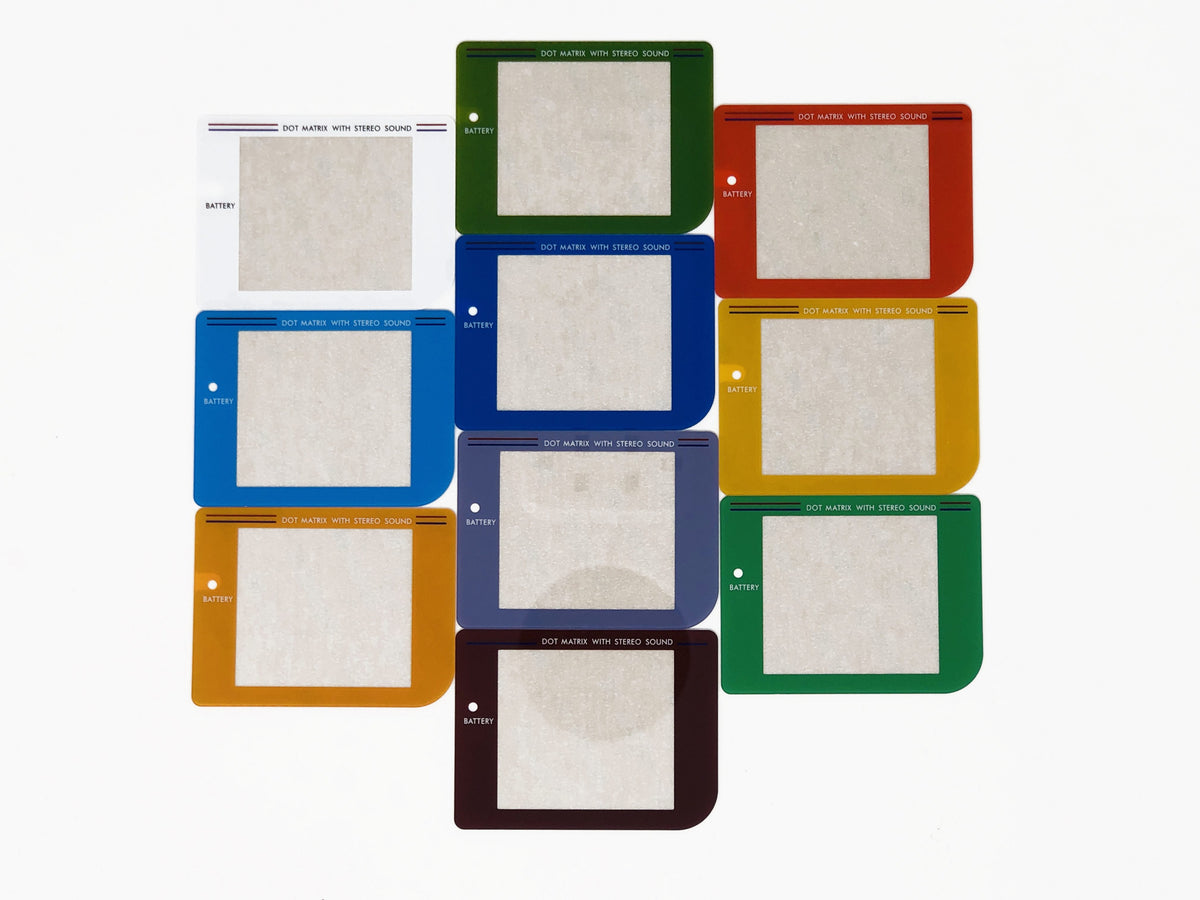 Game Boy Original DMG Q5 Backlight Colored Glass Lens – Retro Game ...