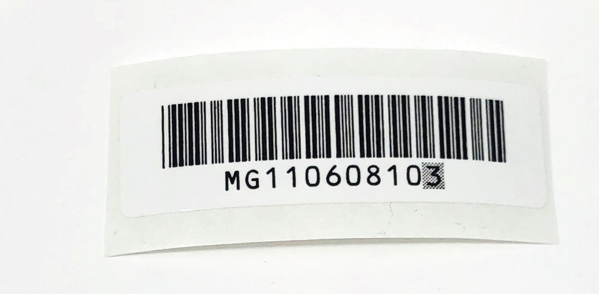 Game Boy Pocket [GBP] Serial Barcode Label Sticker – Retro Game Repair Shop