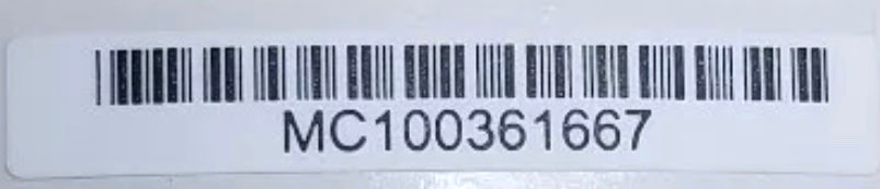 Game Boy Micro [GBM] Serial Sticker [MC100361667] – Retro Game Repair Shop