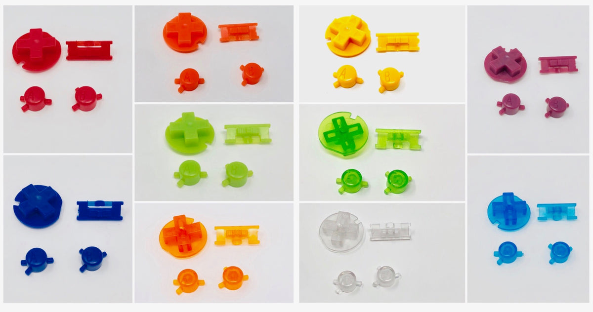 Game Boy Color Buttons – Retro Game Repair Shop