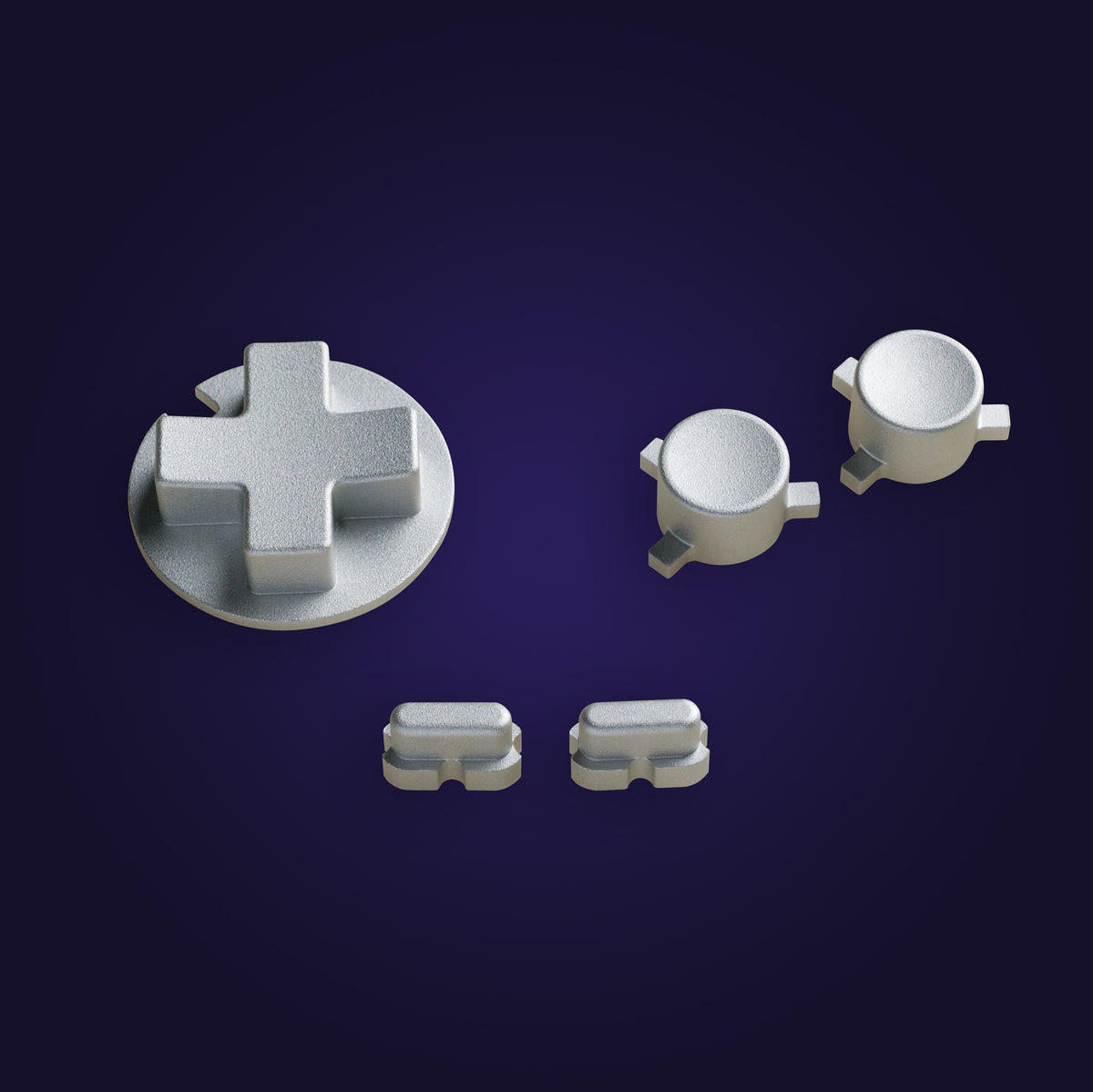 Game Boy Pocket Metal Buttons by RetroCNC – Retro Game Repair Shop